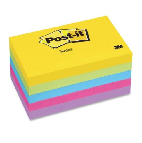 POST IT 3M 3X5/AST/655-5UC/5PK – Angelus Press