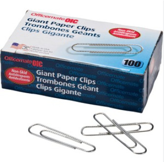 PAPER CLIP JUMBO SILVER 100CT – Angelus Press